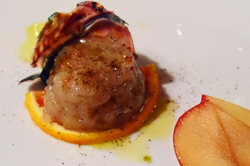 Sardinian cuisine menu Blao Restaurant Oristano